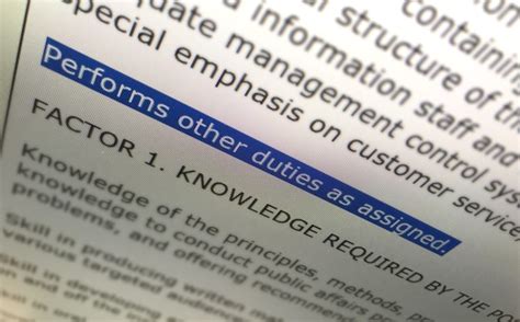 Need To Know Other Duties As Assigned Article The United States Army