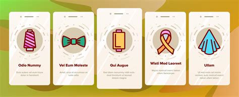 Silk Onboarding Icons Set Vector 10155913 Vector Art At Vecteezy