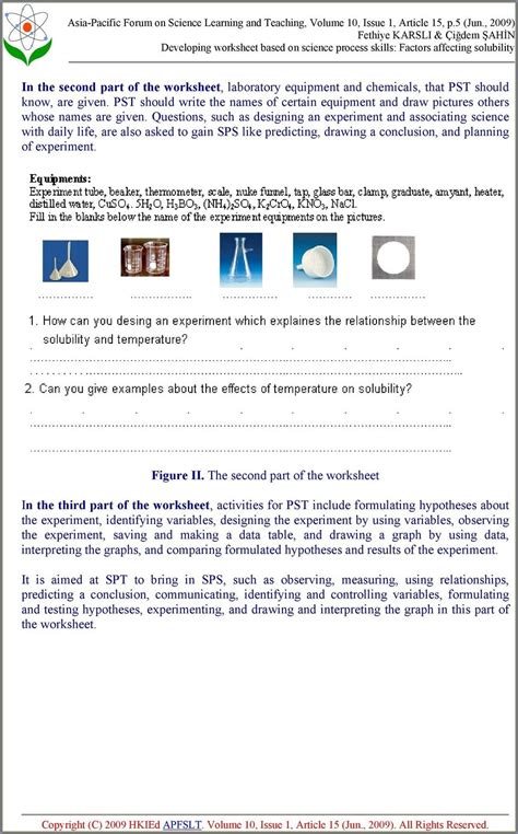 Science Skills Worksheet Answer Key Biology Interpreting Diagrams