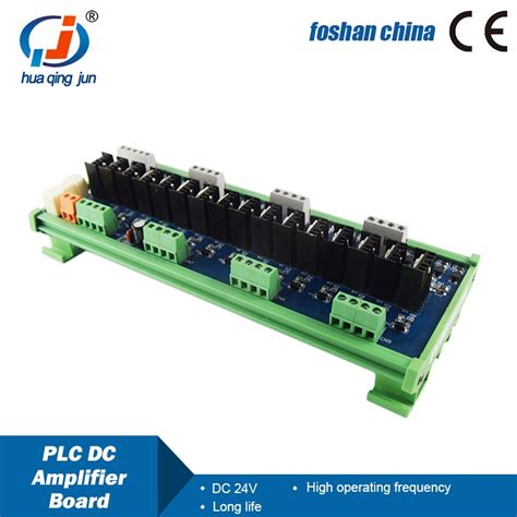 Huaqingjun16 Way Plc Dc Amplifier Board Mos Output Optical Isolation