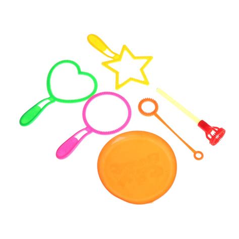 6pcslot Bubble Wand Tool Soap Bubble Concentrate Grandado
