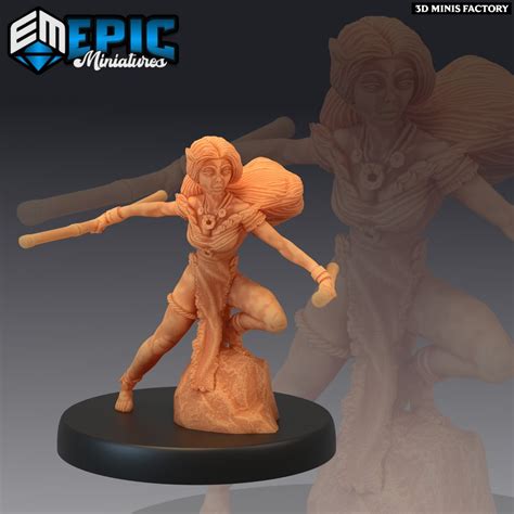 Wildling Princess Bo From Epic Miniatures Barbarian Winter Infantry