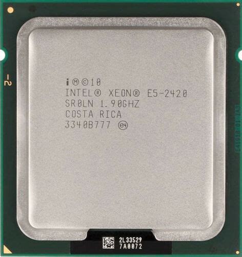 Intel Xeon E5 2420 19ghz 6 Core Sr0ln Processor Ebay