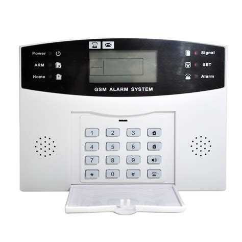 Wireless Lcd Gsm Sms Burglar Fire Alarm System Auto Dialer Home
