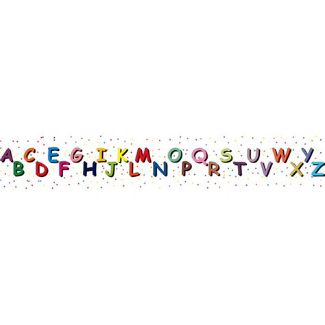 Alphabet Decoration Borders