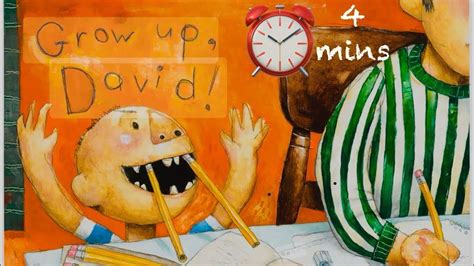 📚animated Book David Shannon Books Read Aloud Grow Up David