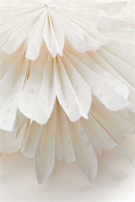 Абажур за лампа от хартия във формата на звезда Бял Home Handm Bg