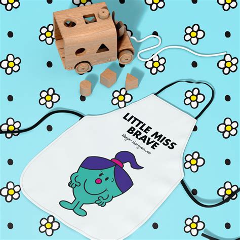 little miss brave apron