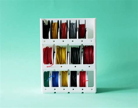Stackable Gridfinity Wire Spool Holder Set Free 3d Print Model