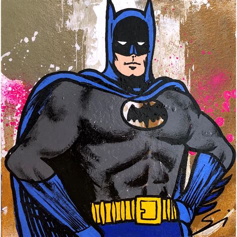 Pop Art Batman Logo