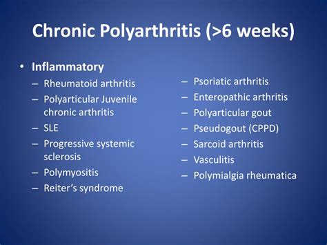 Ppt Approach To Poly Arthritis Powerpoint Presentation Free Download Id 1898151