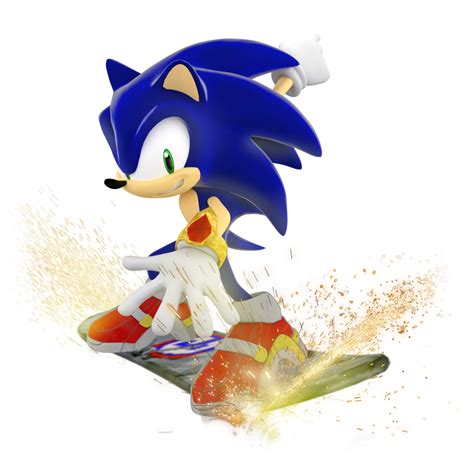Sonic The Hedgehog On Gun Board By Modernlixes On Deviantart