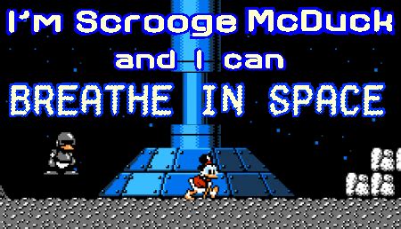 Im Scrooge Mcduck And I Can Breathe In Space Ducktales Moon Theme Remixes Know Your Meme
