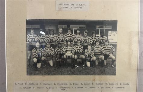 R I P John Beardmore Rams Rugby