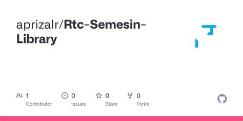 Github Aprizalrrtc Semesin Library