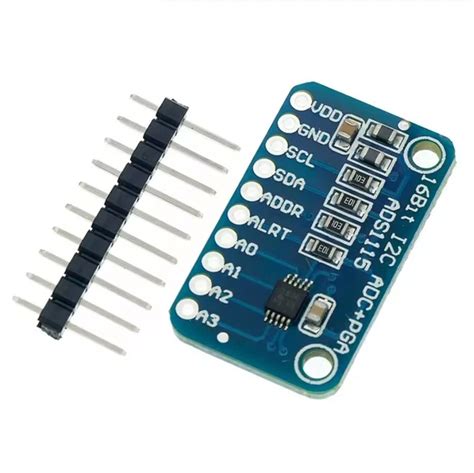 ADS CHANNEL BIT I C ADC Module With Pro Gain Amplifier For Arduino Rpi PicClick UK