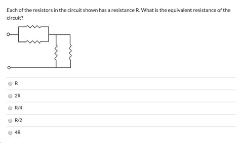 solved each of the resistors in the circuit shown has a resistance r