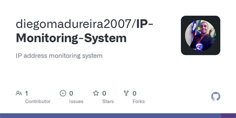 Github Diegomadureira2007 Ip Monitoring System Ip Address Monitoring System