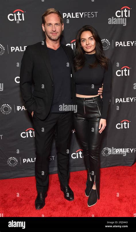 Josh Lucas And Brianna Ruffalo Arriving To Paleyfest 2023 Yellowstone