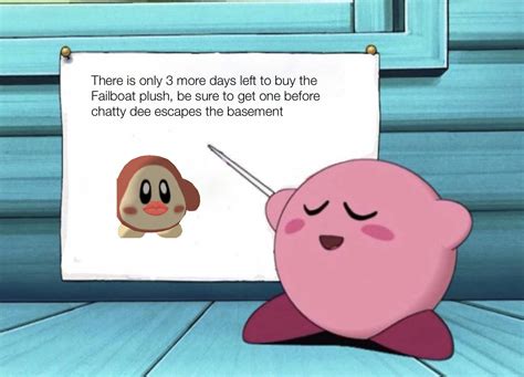 Kirby Has Something To Say R Failboat