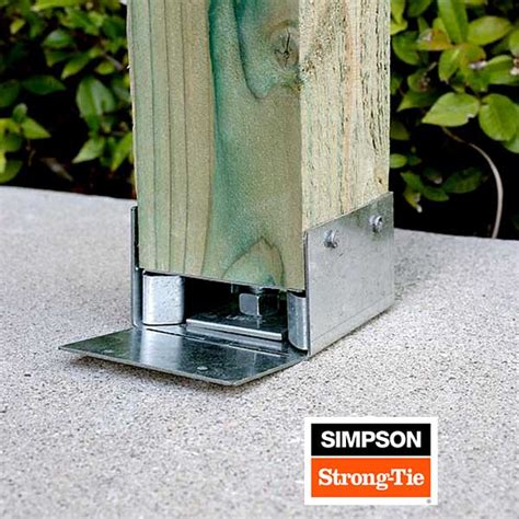 Simpson Strong Tie Abw Adjustable Post Base The Deck Store Usa