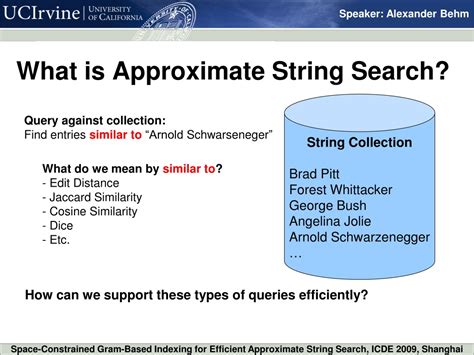 Ppt Space Constrained Gram Based Indexing For Efficient Approximate String Search Powerpoint