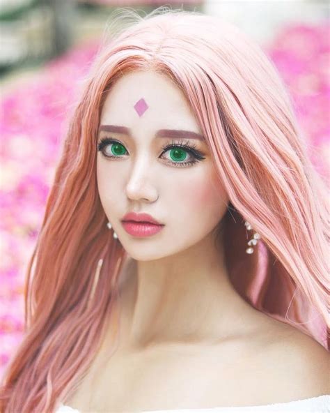 Pin En Pink Haired Girls Ilustration