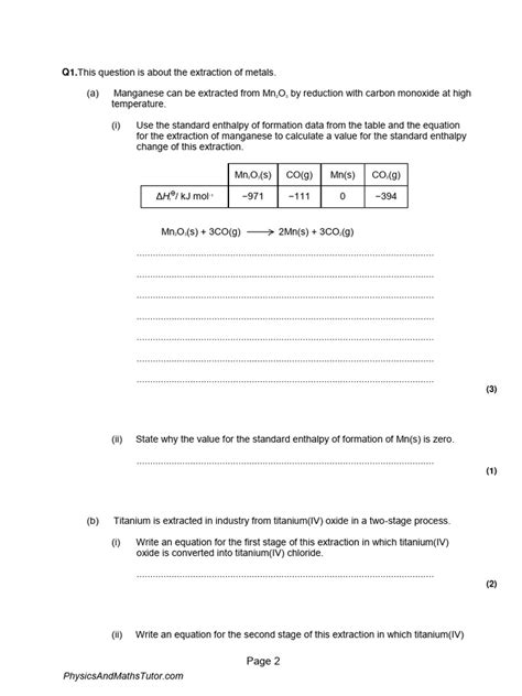 Application Of Hesss Law 2 Qp Download Free Pdf Iron Combustion