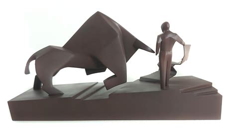 Luke Massassi Bull Fighting Matador Statue From Dune 2021 3d Printed Flatt Brown Version