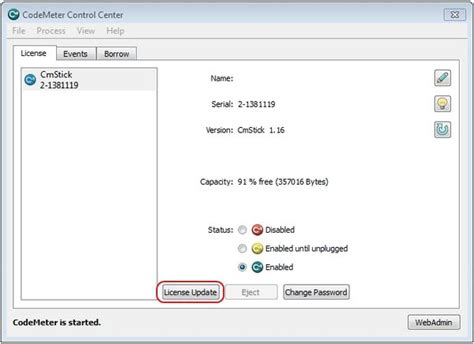 Wibu Licence Update Request Tuflow