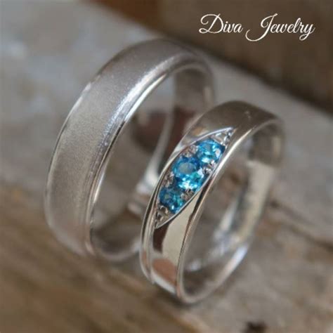 Jual Wedding Ring Couple Perak Series Shopee Indonesia