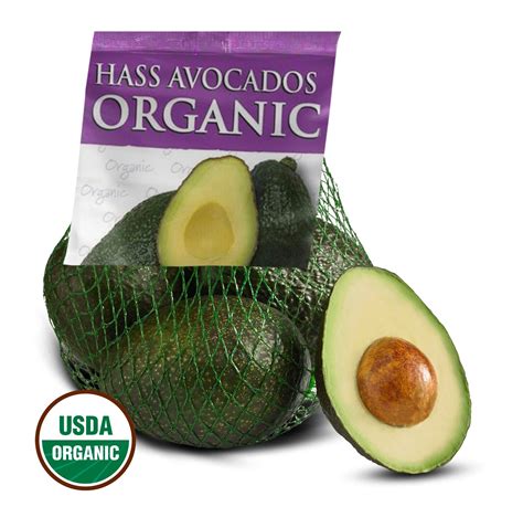 Organic Medium Hass Avocados 3 5 Count Bag