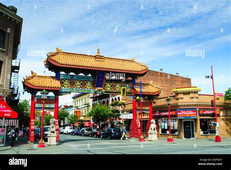 Chinatown Victoria Canada Banque De Photographies Et Dimages à Haute