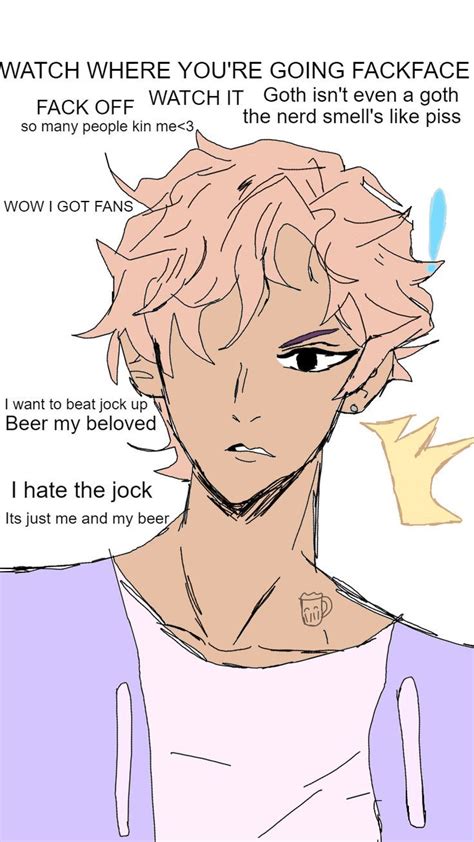 Purple Hoodie Guy Art Purple Hoodie Boyfriends Be Like Webtoon