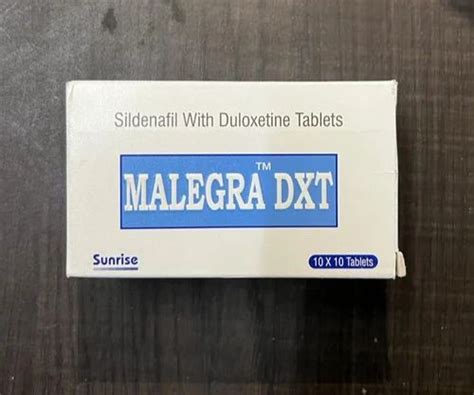 Sildenafil And Duloxetine Tablets At ₹ 100stripe Duloxetine Hcl