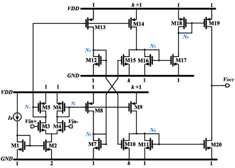 Structure Of Stcb Error Amplifier Used In Sinking Aldo Download