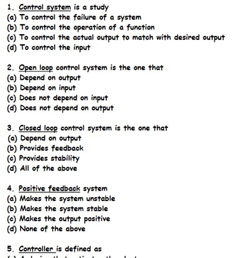 Solved Control System Is A Study A To Control The Chegg