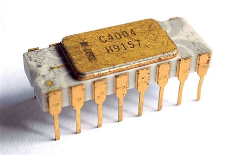 The History Of The First Microprocessor Computercity