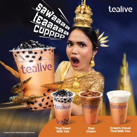Unleash The Taste Of Thailand Tealive Launches New Thai Tea Drinks