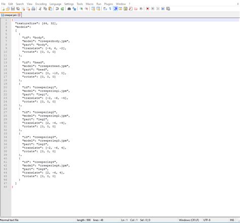 Problems With 3d Entity Modeling Optifine Java Edition 1144