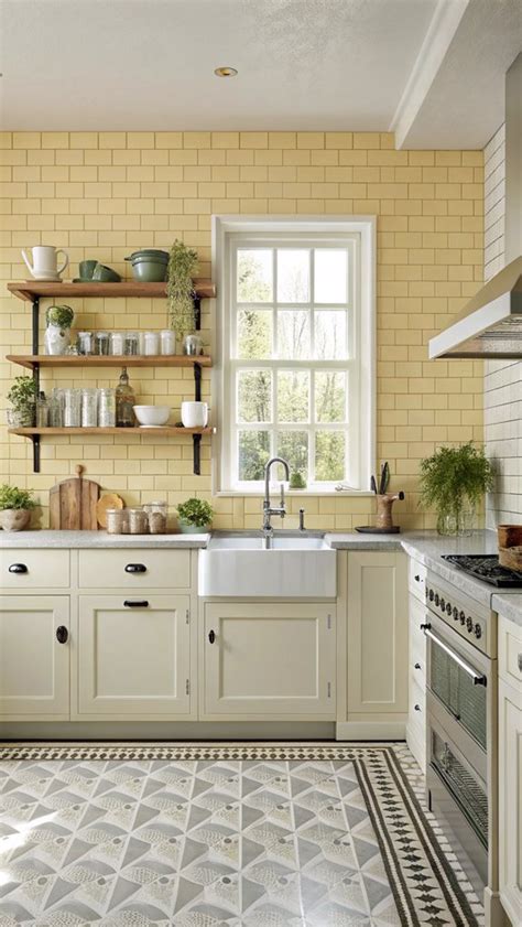 15 Stunning Yellow Backsplash Kitchen Designs For Inspiration