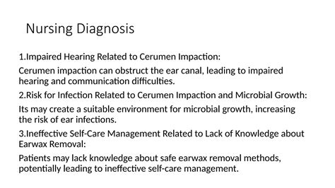 Conditions Of The External Ear Cerumen Impaction Pptx