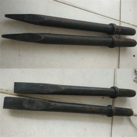 Pneumatic Chiseljack Hammer Chiselpick Rod Chisel G15 350mm Shopee Malaysia