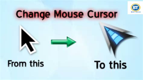 How To Change Your Mouse Cursor Pointer In Windows YouTube