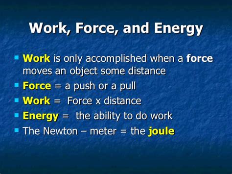 Forces And Energy Sc130 Chemical And Physical Science 7 10