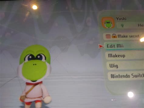 Havent Seen Anyone Do A Yoshi Mii Here It Is R Miitopia