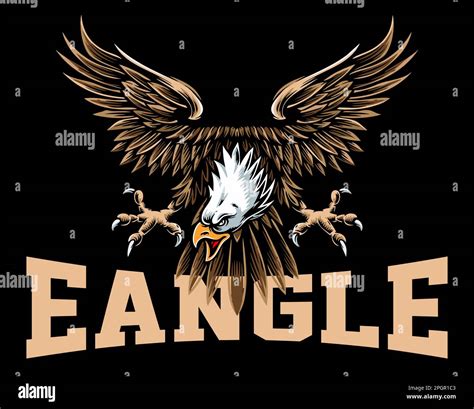 Eagle Hd Logo Eagle Logo Vector Design Template Mascot Icon