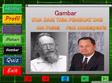 Menu Interaktif Internet Intranet Dan Sejarahnya Ppt