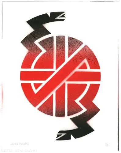 Stencils Past Present And Crass Bookdavid King Punkデヴィッド・キング
