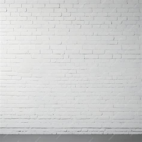 White Brick Walls Seamless Pattern Realistic Brick Textures Collection